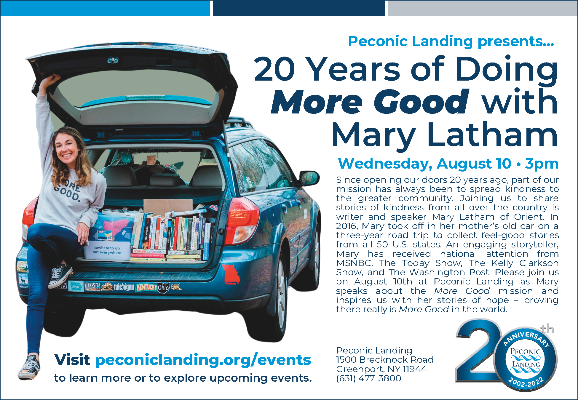 20 Years of Doing More Good with Mary Latham - Northforker