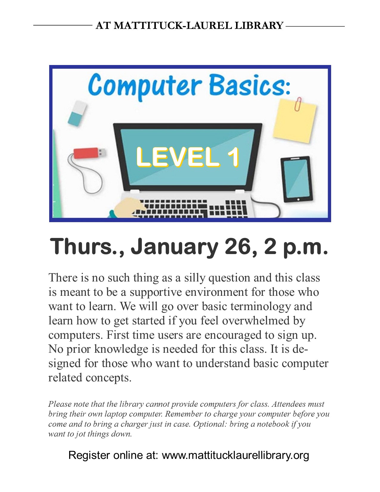 Computer Basics: Level 1 - Northforker