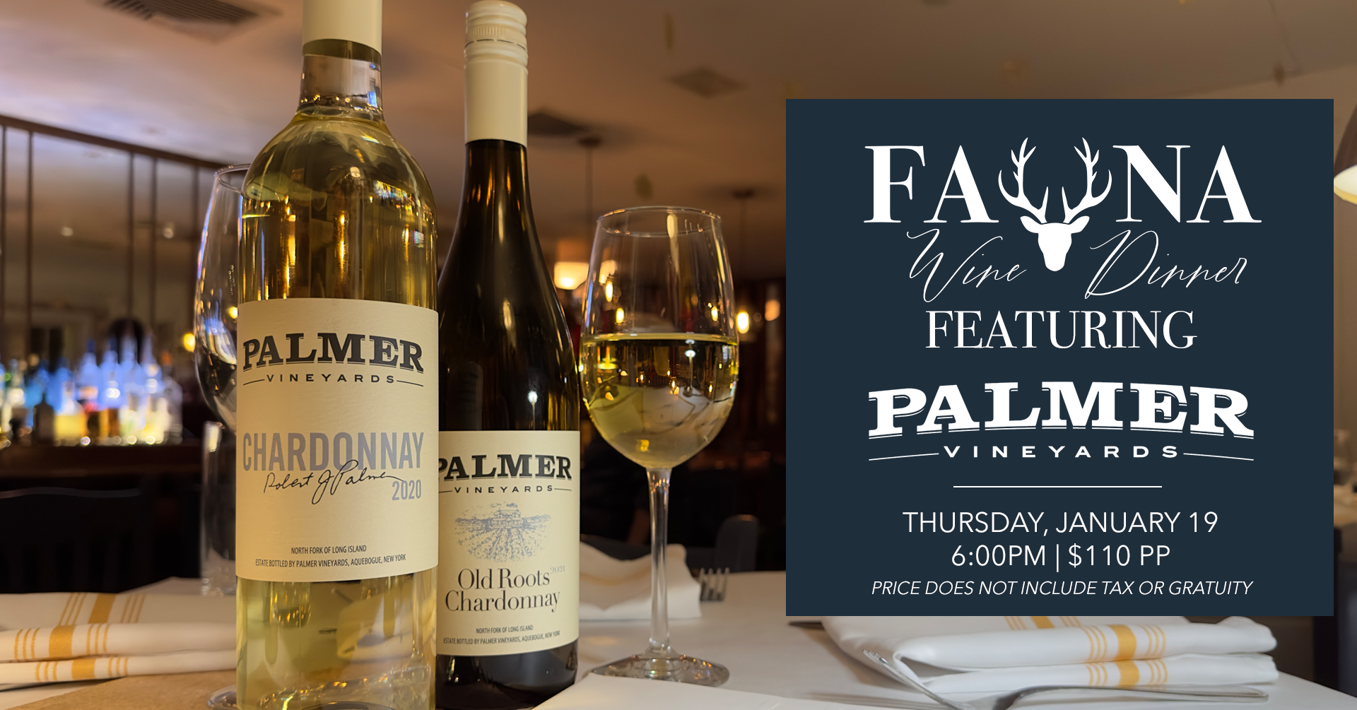 Fauna Wine Dinner - Northforker