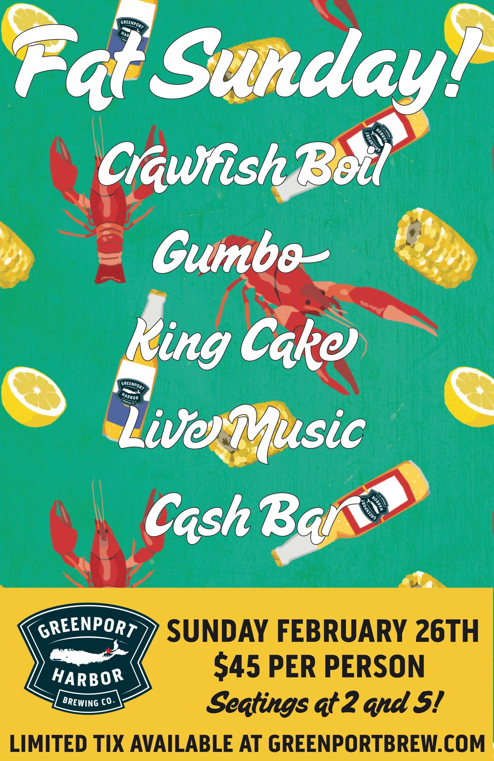 Greenport Brew's Fat Sunday Crawfish Boil - Northforker