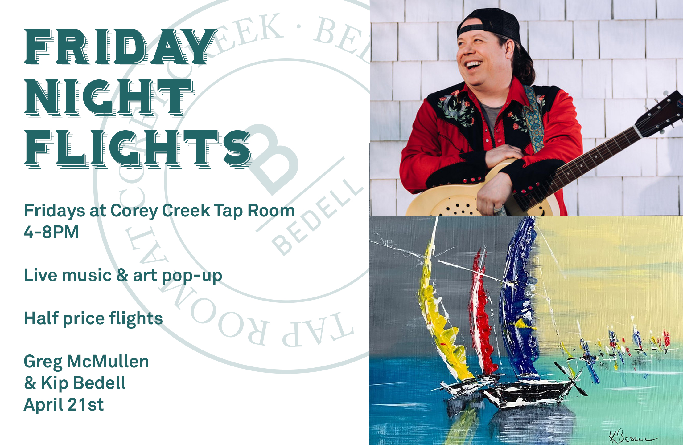 Friday Night Flights: Greg McMullen & Kip Bedell - Northforker