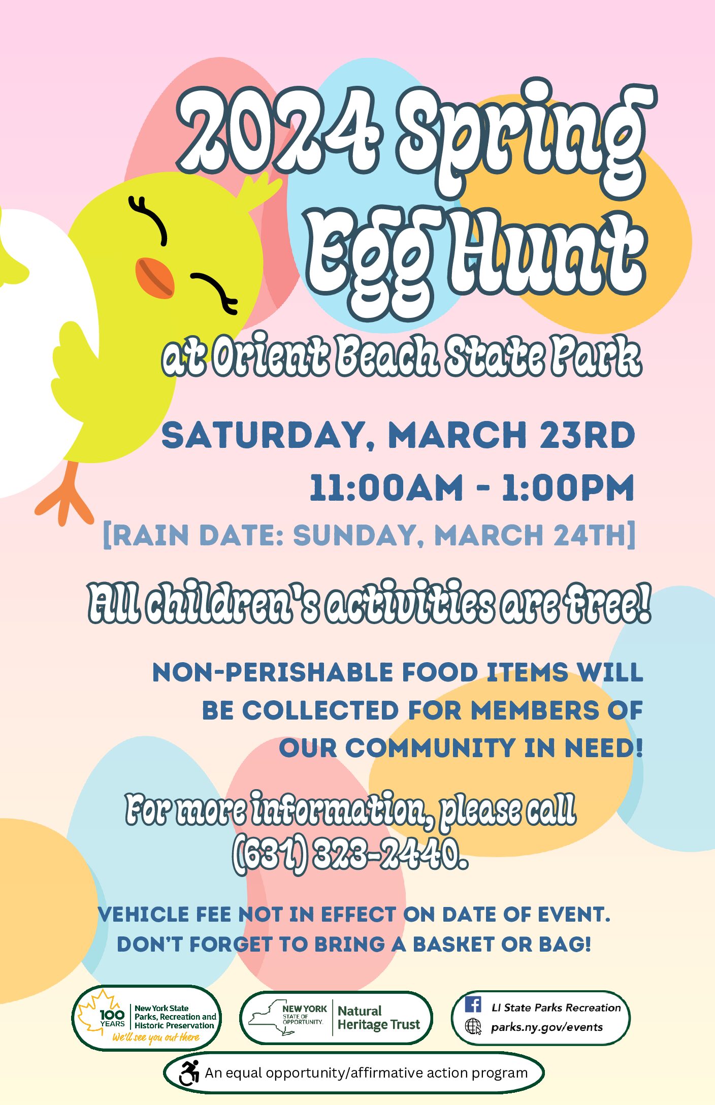 Orient Beach State Park Egg Hunt 2024 - Northforker
